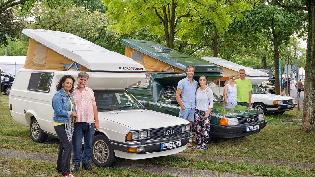 Audi Bischofberger Family: Oldtimer-Camper mit Aufstelldach | promobil