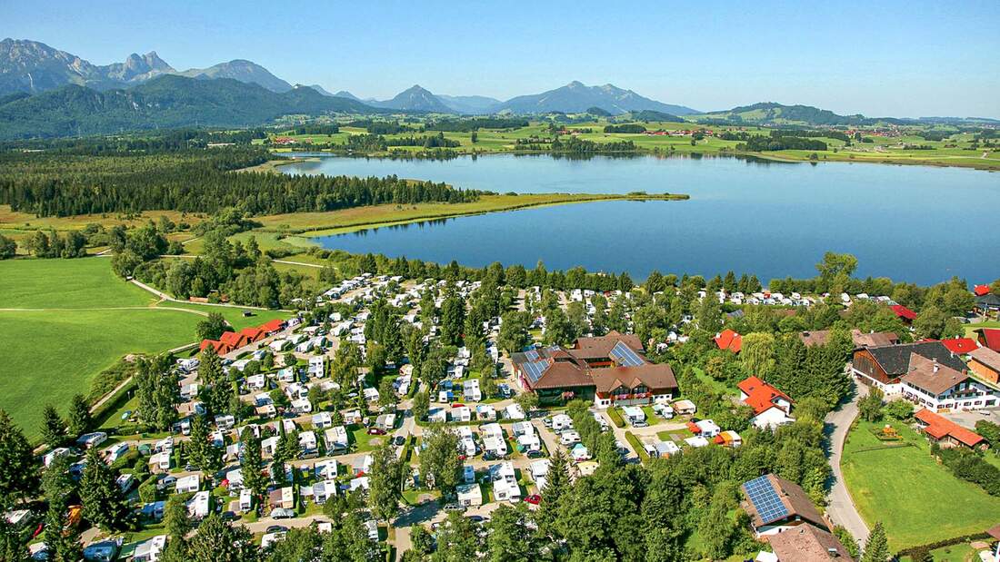 Campingplatz-Tipp: 5-Sterne-Camping Hopfensee in Füssen | promobil
