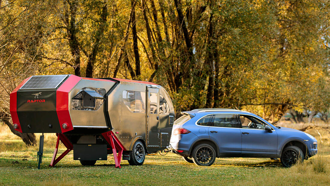 Campravan Raptor XC slide out: Offroad-Wohnwagen | promobil