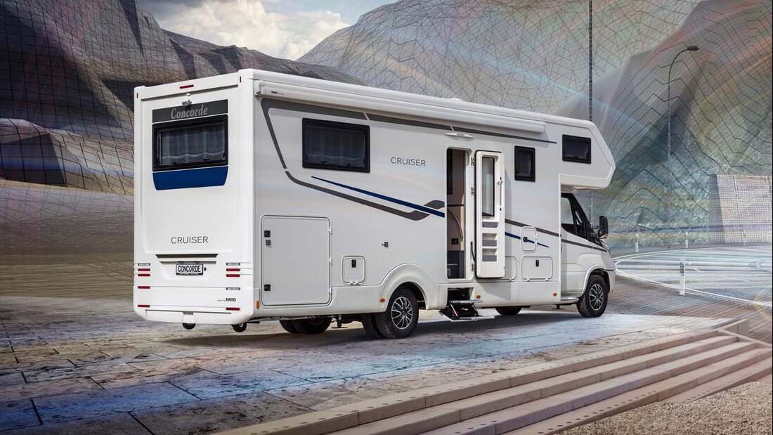 Luxuriöse Integrierte mit Hecksitzgruppe für Paare | promobil