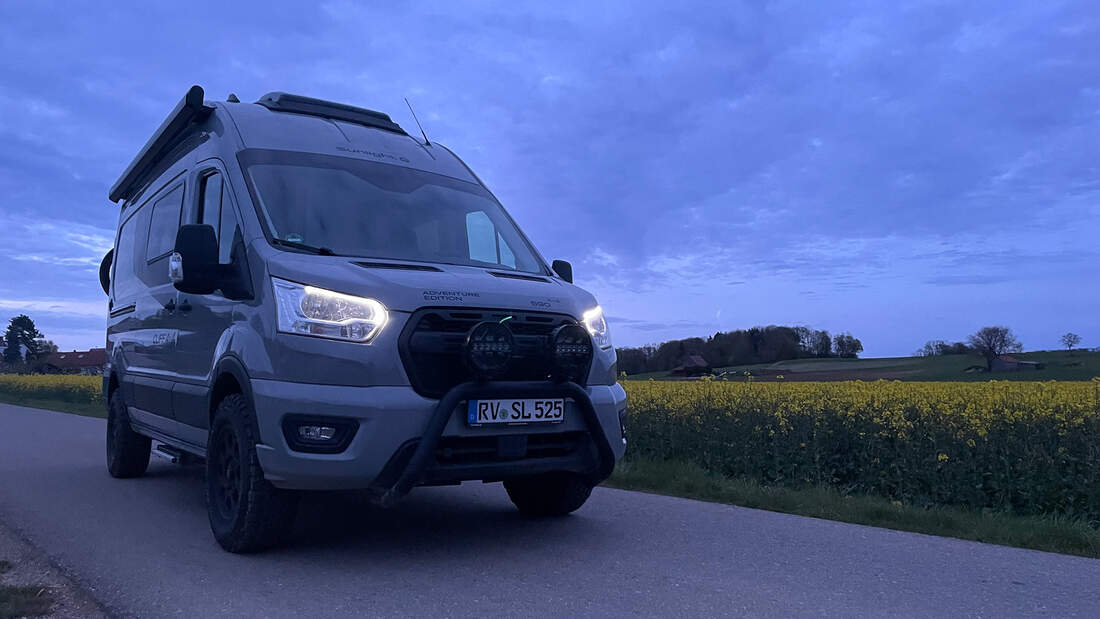 Praxis-Test Sunlight Cliff 590 4x4 Campervan Biken | promobil