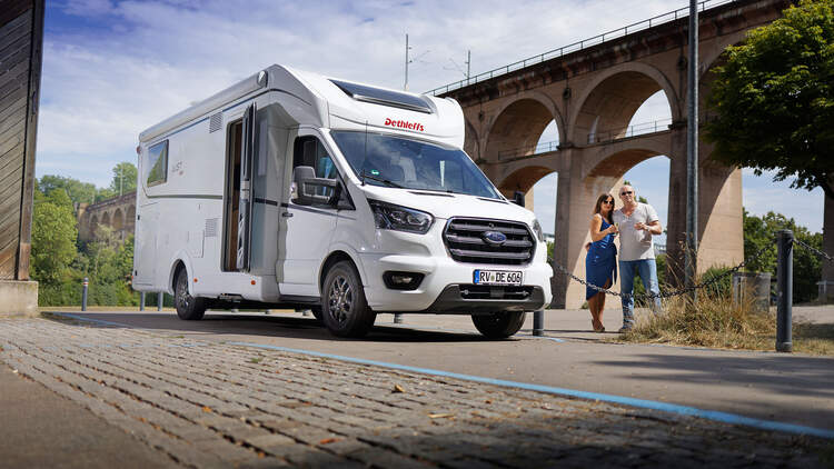 Teilintegrierte Wohnmobile auf Ford Transit (2023) | promobil