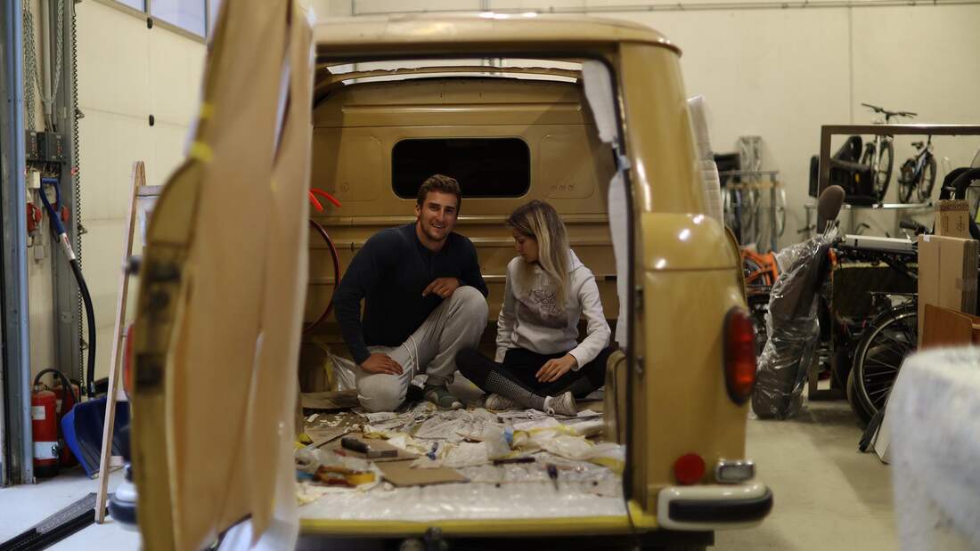 Barkas B 1000 Elektro-Campingbus: Elektrischer DDR-Bulli - Promobil