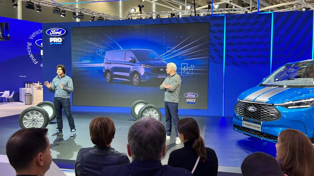 Premiere auf der IAA: Ford Transit Custom (2023) | promobil