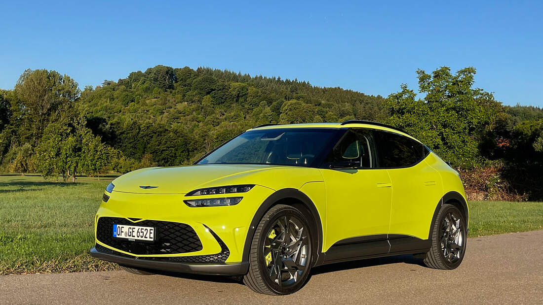 Im Zugwagentest der Genesis GV 60 | promobil