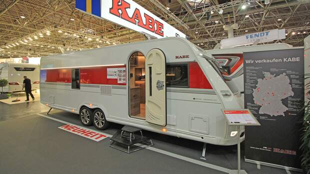 Kabe Royal 780 BGXL: Familienwohnwagen mit Dusche (2024) | promobil