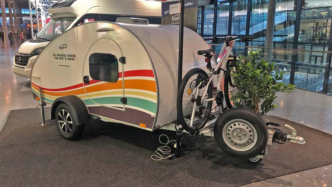 Kupler Teardrop-Wohnwagen auf der CMT 2020 | promobil