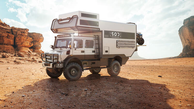 SOD Rise 4x4 und SOD Peak 6x8: Luxus-Offroadmobile | promobil