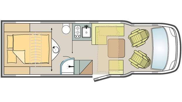 Notin Bilbao BCL im Test: Teilintegrierter mit Queensbett | promobil