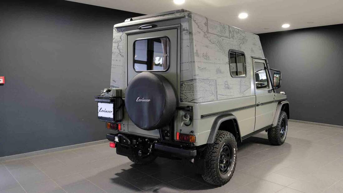 G-Klasse Puch 230 GE: Armeefahrzeug als Wohnmobil - Promobil