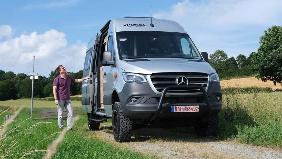 Günstiger Allrad-Campervan Pössl Roadstar X | promobil