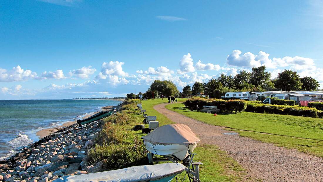 Rosenfelder Strand Ostsee Camping in Schleswig-Holstein | promobil