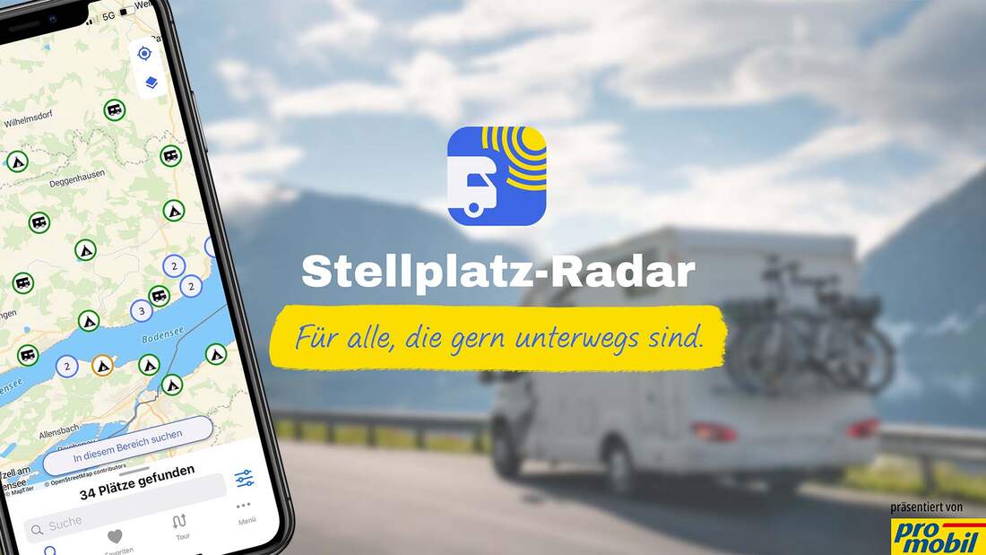 Stellplatz-Radar-App: Camping- und Wohnmobil-Stellplätze finden | promobil