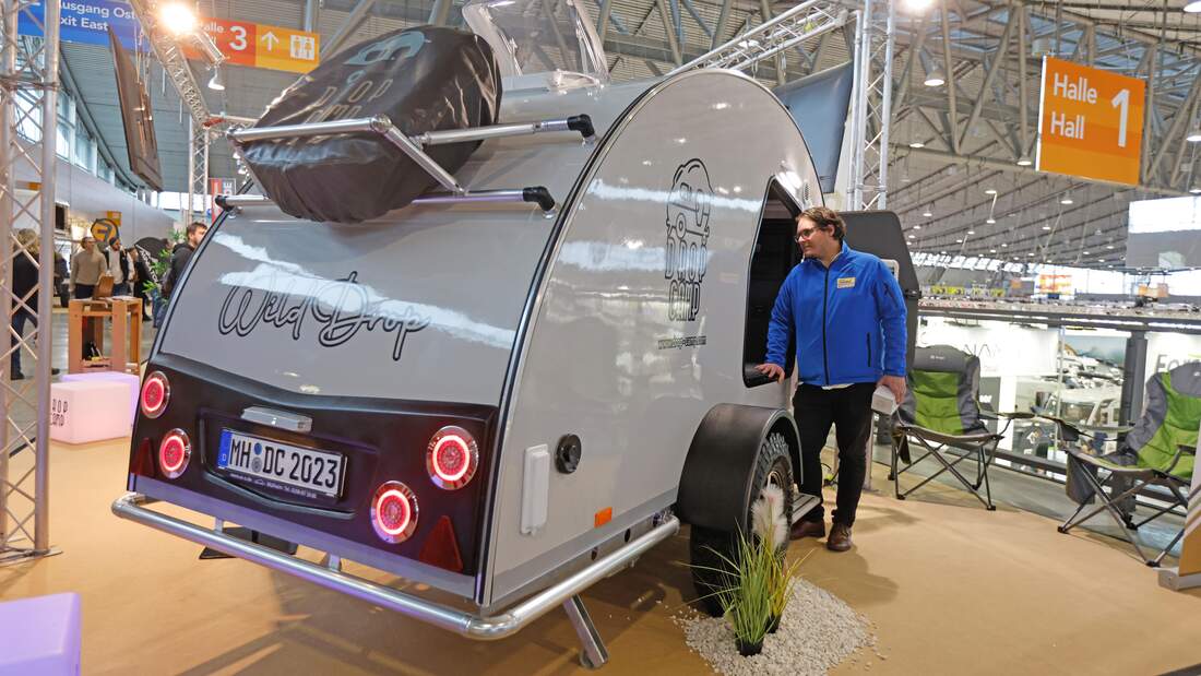 Dropcamp Wild Drop (2024) Neuer Teardrop-Wohnwagen | promobil