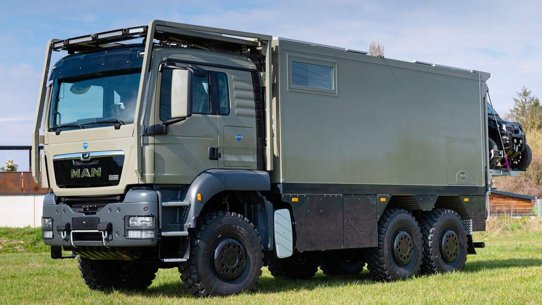 Premiere: Unicat MD56c auf MAN TGS 6x6 (2020) - Promobil