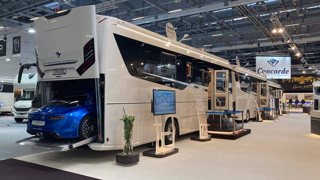 Gigantische Luxus-Wohnmobile und -Alkoven 2024 | promobil