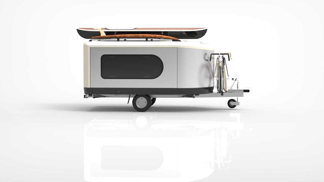 Tipoon The Travel Machine: Cooler Mini-Caravan mit Slide-Outs | promobil