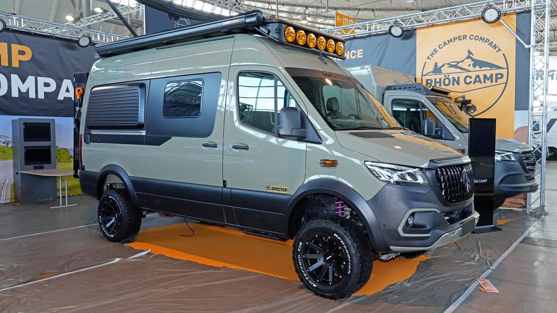 Rhön Camp Specter auf Sprinter (2024) Luxus-Offroad-Camper | promobil
