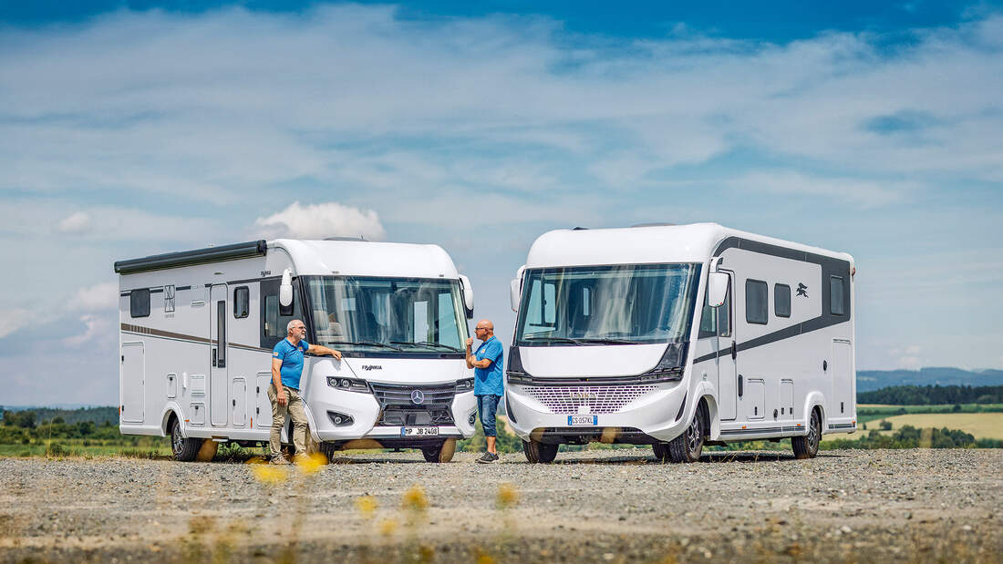 Test: Frankia Platin Pure I 7400 GD vs. Laika Kreos H 5109 | promobil