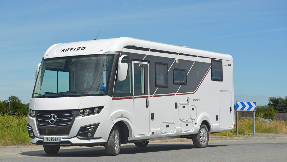 Integrierter Rapido Distinction: Neues Wohnmobil der Extraklasse