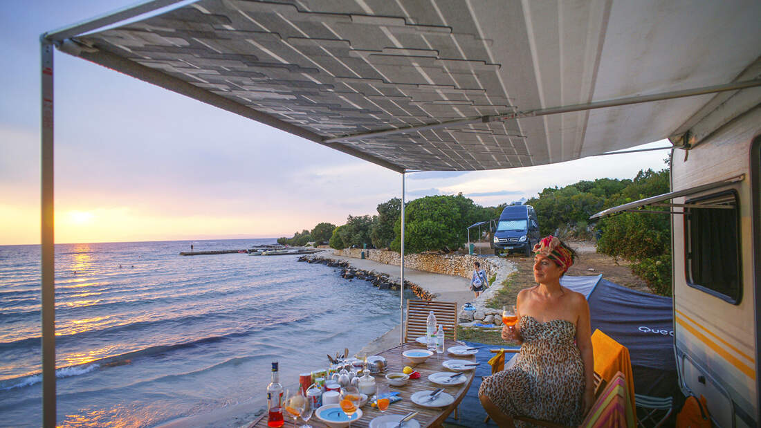 Campingreise auf die Insel Hvar, Kroatien