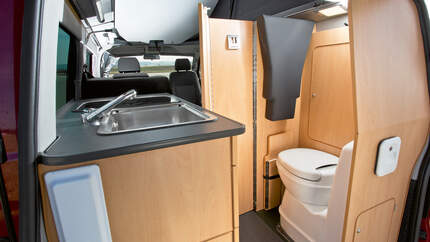 Spannende Campervans mit Bad, Toilette und Dusche | promobil
